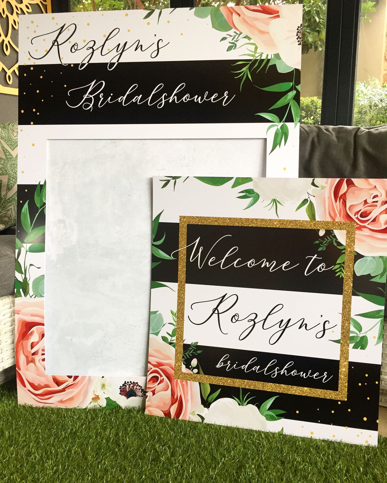 Polaroid Frame and Welcome Sign Combo - MU Studio